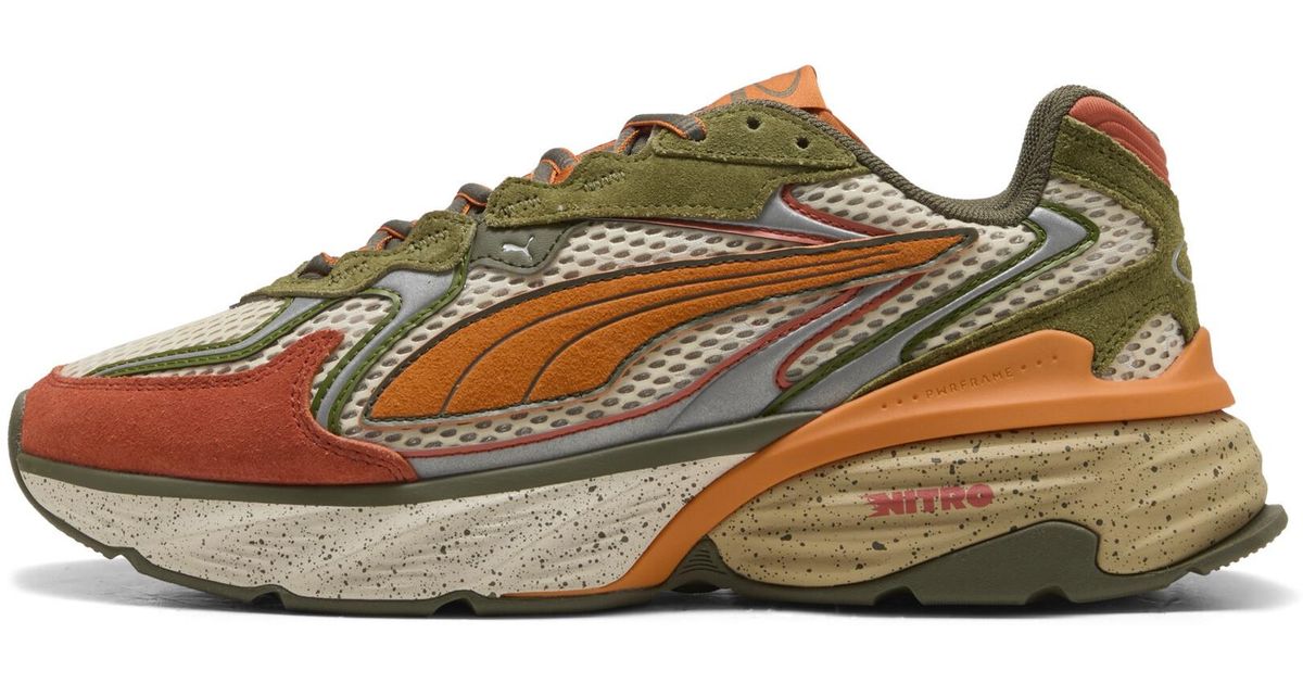 PUMA Fade Overload Sneakers in Brown for Men | Lyst