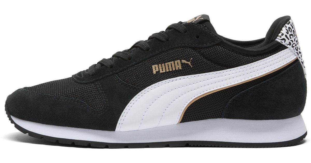 PUMA St Miler Leo Sneakers in Black | Lyst