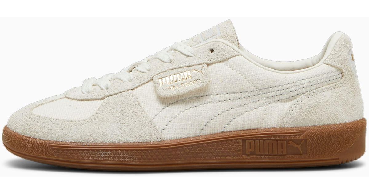 PUMA Palermo Texture Sneakers in White | Lyst UK