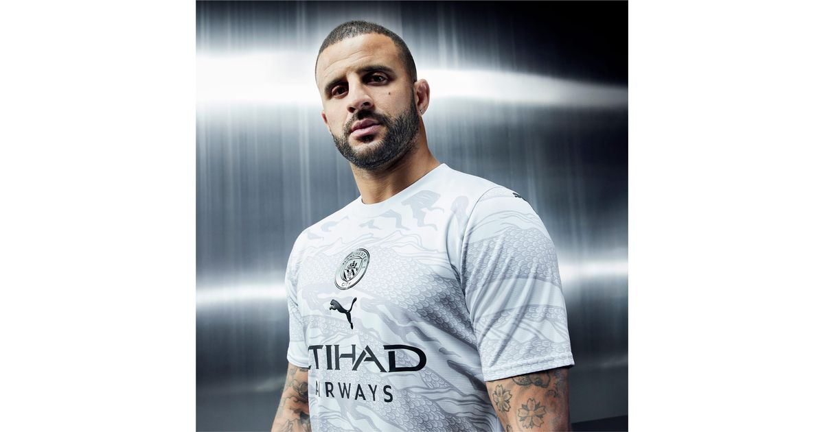 PUMA Manchester City Year Of The Dragon Jersey in Blue for Men | Lyst UK