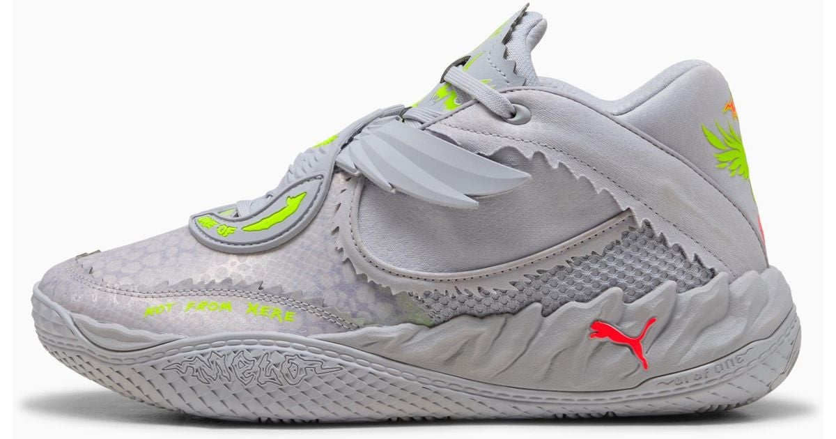 PUMA X Lamelo Ball Mb.05 Metallic Basketball Shoes in Grey | Lyst UK