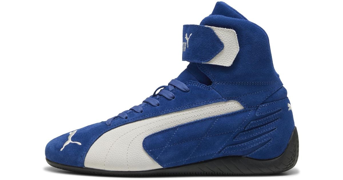 PUMA Speedcat Mid Sneakers in Blue | Lyst