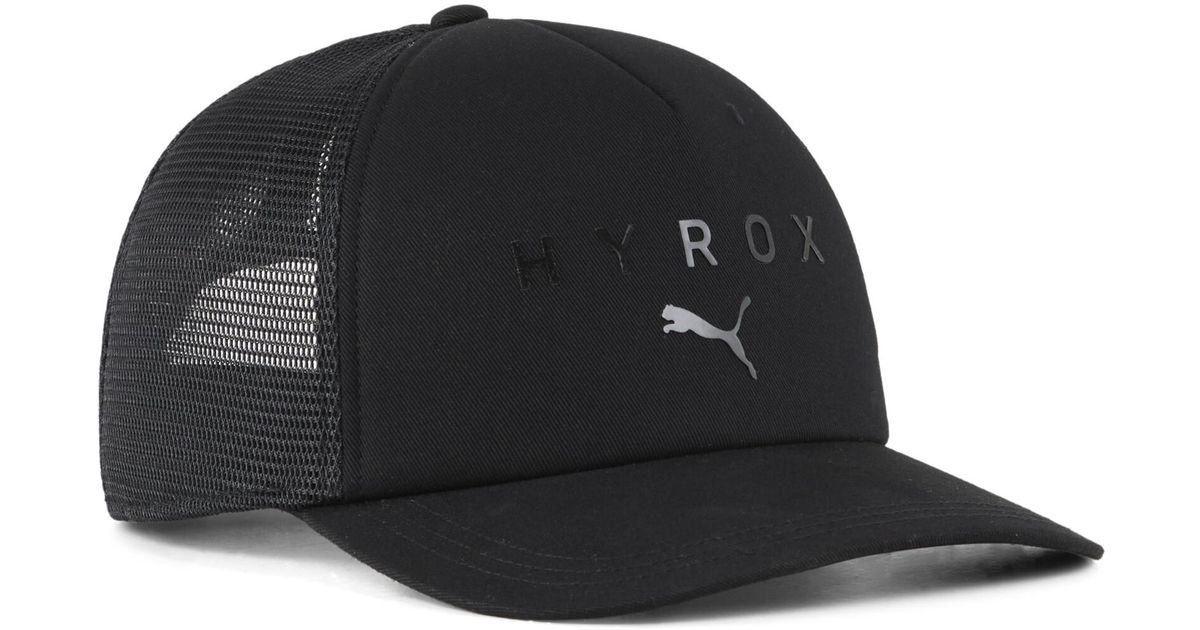 PUMA X Hyrox Trucker Cap in Black | Lyst