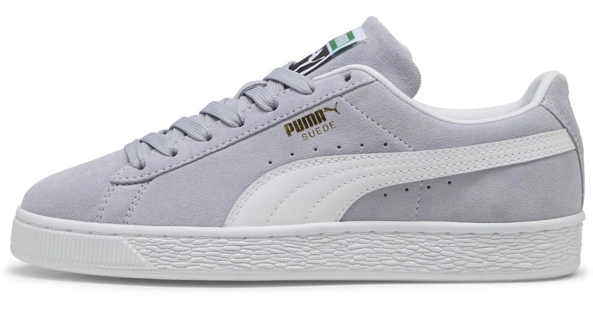 PUMA Suede Classic Sneakers in White | Lyst