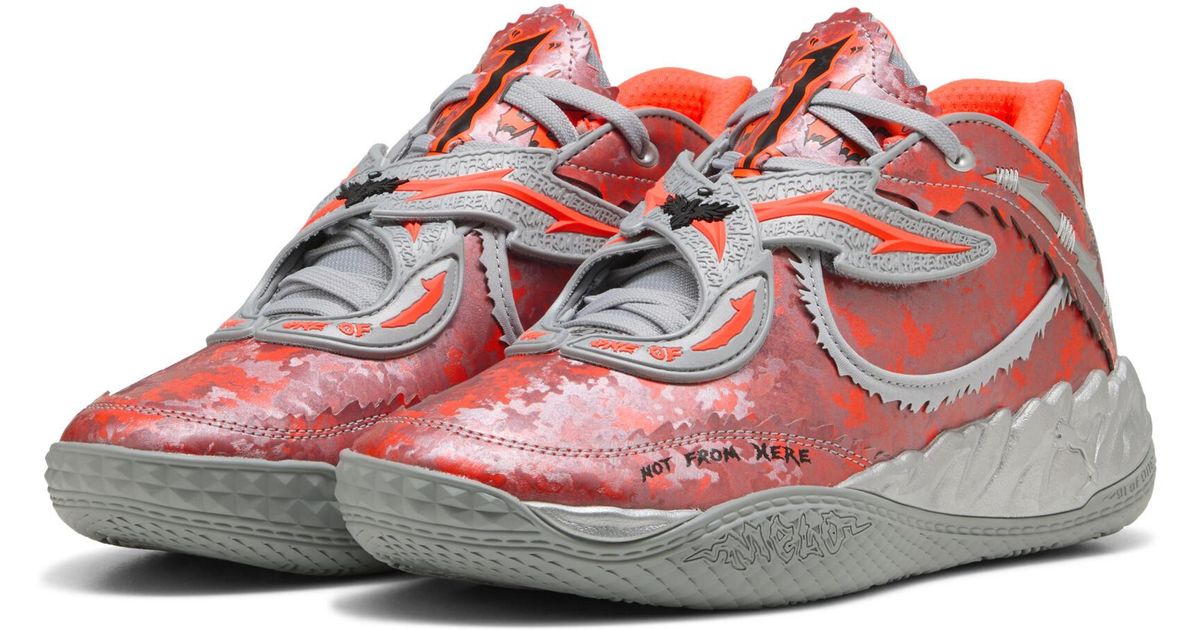 PUMA Mb.05 Stainless Basketball Shoes in Red | Lyst UK