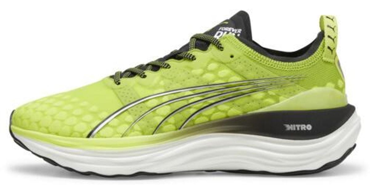 PUMA Foreverrun Nitroâ ¢ Running Shoes in Green for Men | Lyst