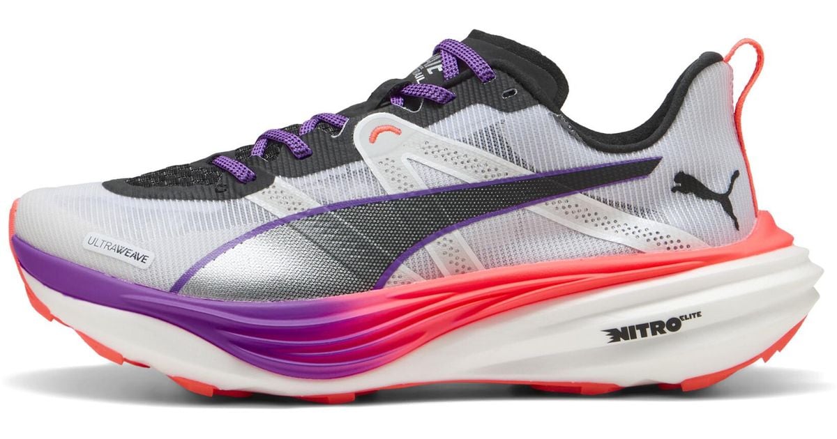 PUMA Seasons Deviate Nitroâ Elite Trail Running Shoes in Purple | Lyst