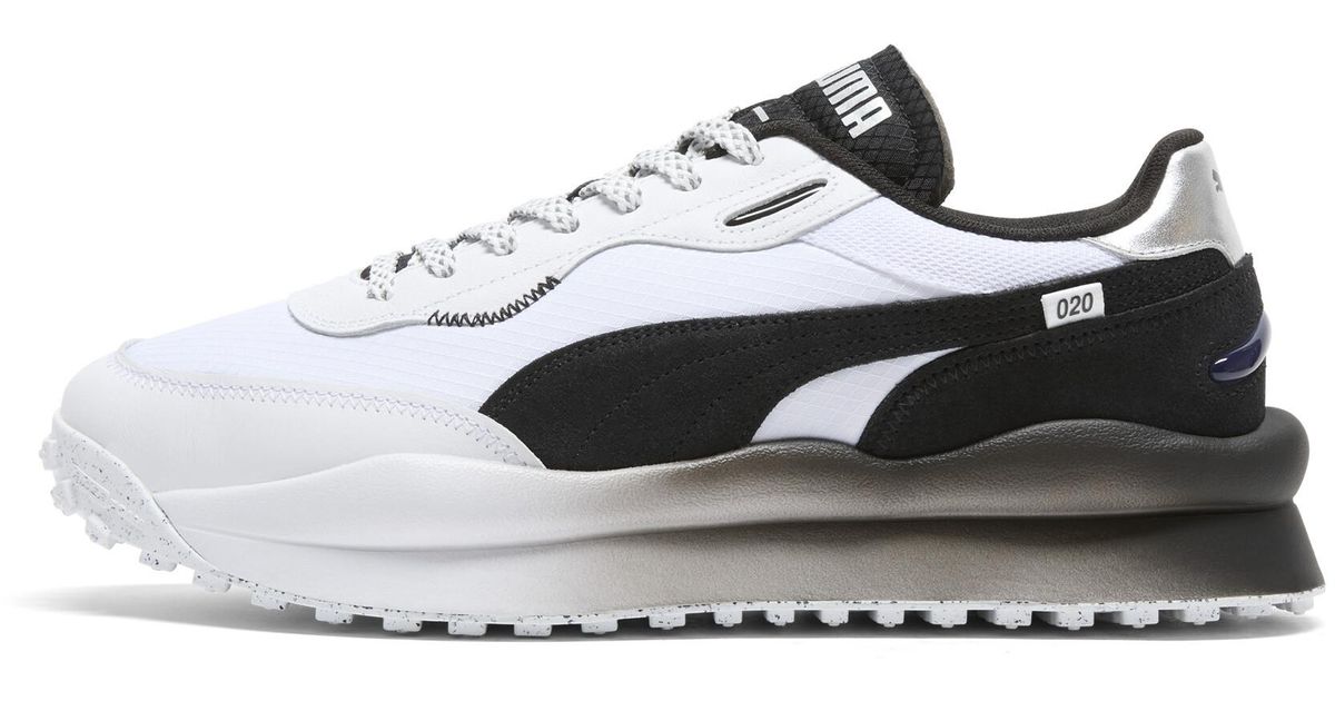 PUMA Style Rider Zinc Sneakers in Black for Men | Lyst