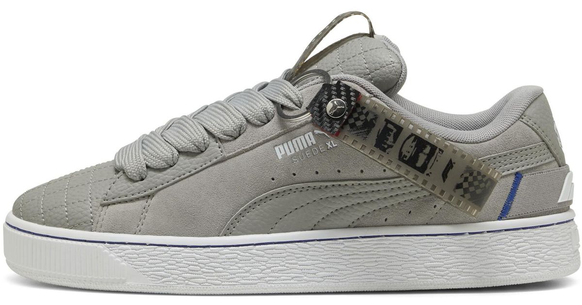 PUMA F1Â Suede Xl 75 Years Hero Sneakers in Gray | Lyst