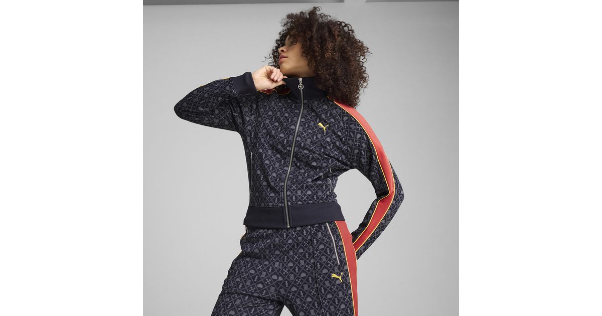 PUMA Road To Unity T7 Track Jacket in Blue | Lyst