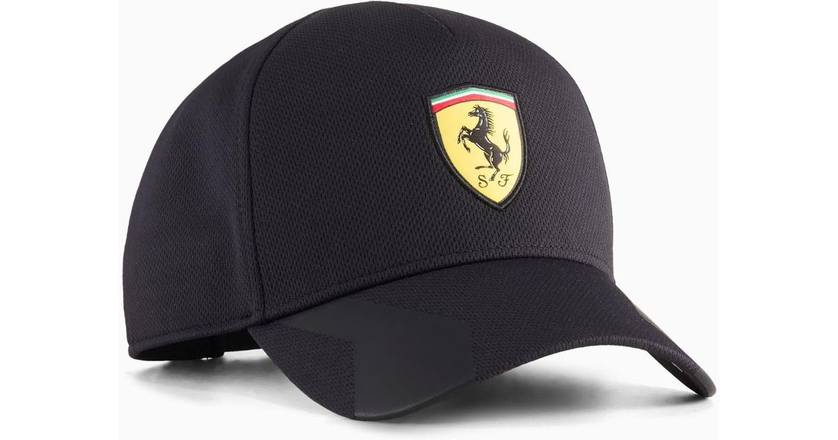 PUMA Scuderia Ferrari Baseball Cap in Blue | Lyst UK