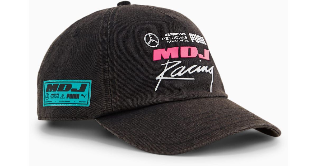 PUMA Mercedes-AMG Petronas Motorsport x Mad Dog Jones Cap in Schwarz ...
