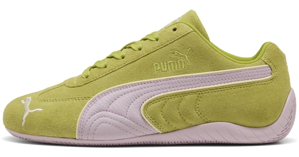 PUMA Speedcat Piping Sneakers in Green | Lyst