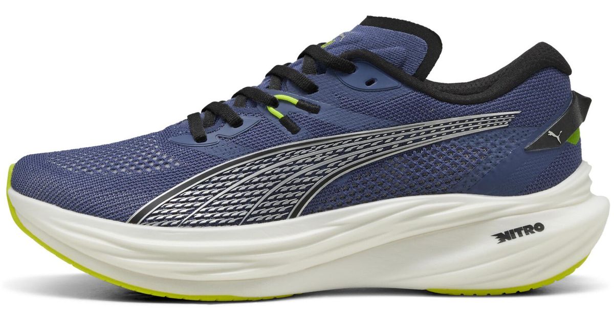 PUMA Deviate Nitroâ 3 Road Running Shoes in Blue for Men | Lyst