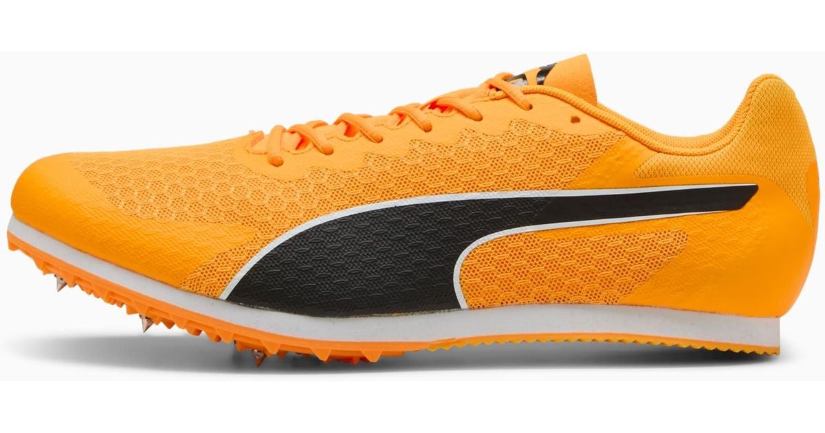 PUMA Evospeed Star 9 Track & Field Sprinting Spikes Shoes in Orange ...