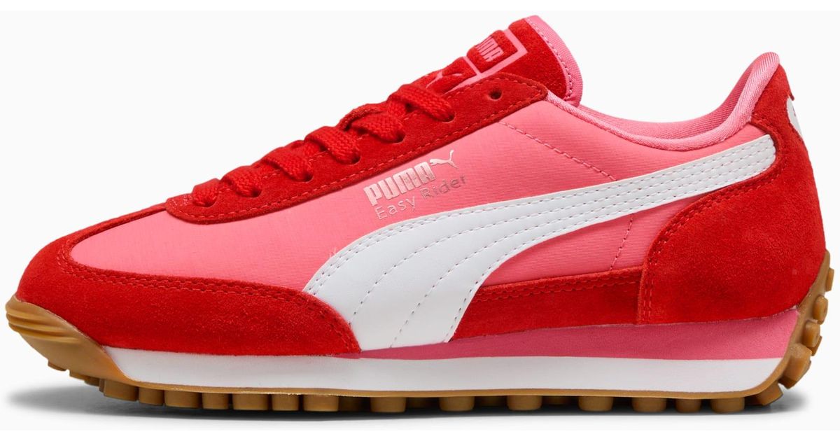 PUMA Easy Rider Love Sneakers Youth, Magic Rose/For All Time in Red | Lyst UK