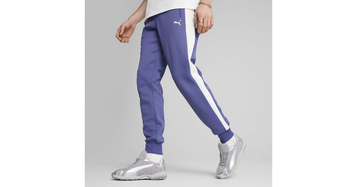 PUMA T7 Always On Track Pants in Blue for Men | Lyst