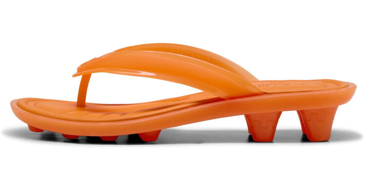 PUMA Fenty X Cat Cleat Jelly Shoes in Orange | Lyst