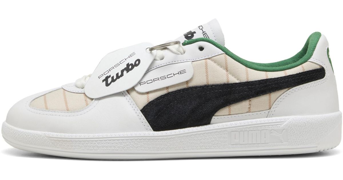 PUMA Porsche Legacy Palermo Pinstripe Sneakers in White | Lyst