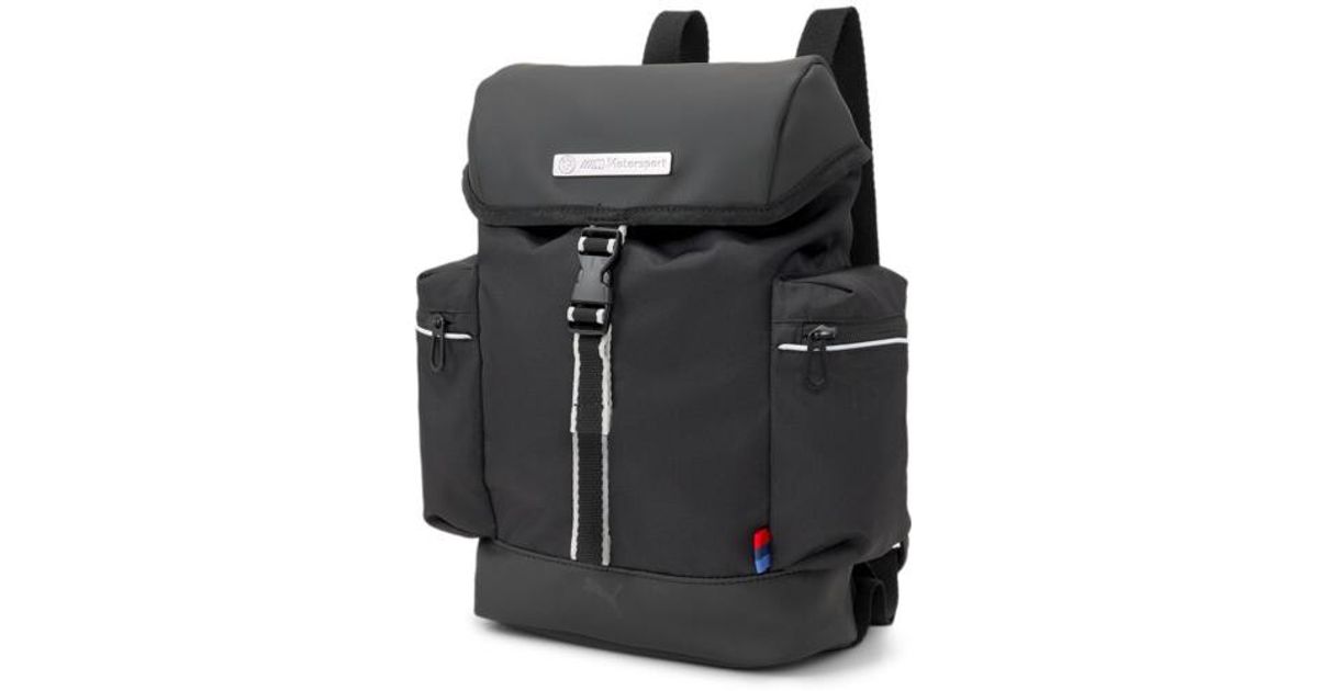 PUMA Bmw M Motorsport Backpack in Black | Lyst
