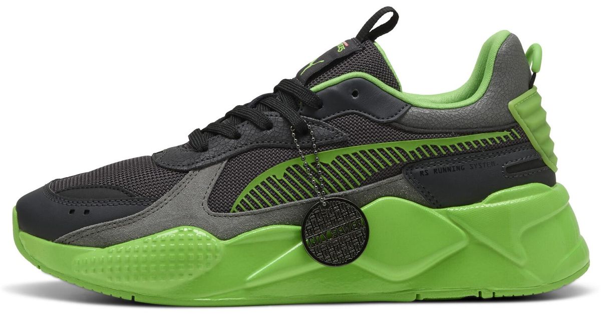 PUMA X Tmnt Rs-X Sneakers in Green | Lyst