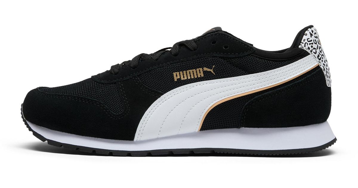 PUMA St Miler Leo Sneakers in Black | Lyst