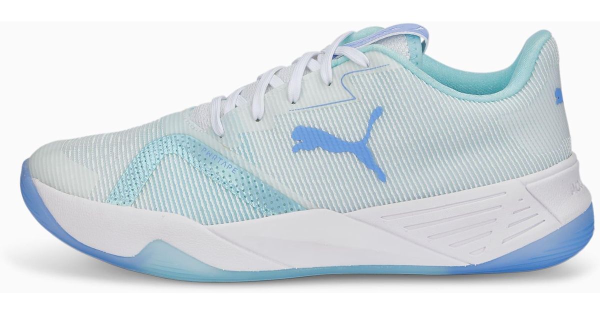 PUMA Accelerate Turbo Nitro Ii W+ Indoor Sports Shoe Sneakers in Blue ...