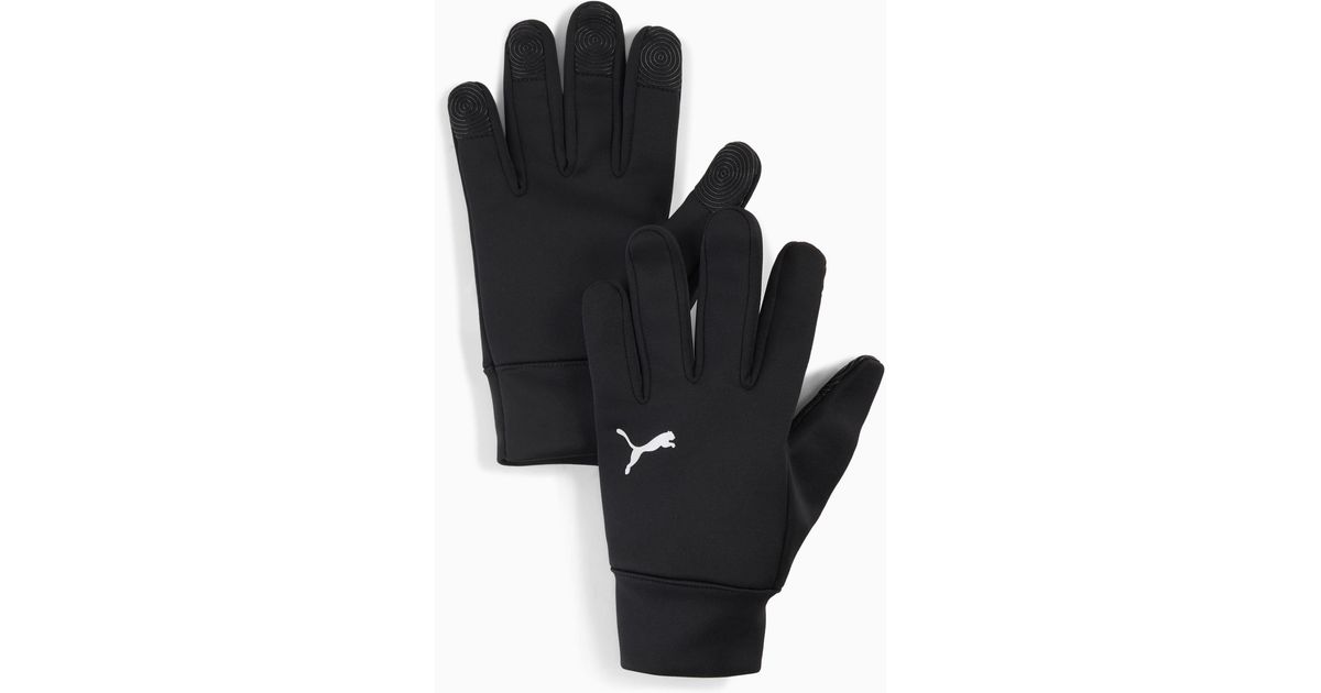 PUMA Teamadditions Winter Gloves in Black | Lyst UK