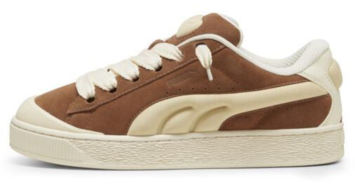 PUMA Suede Xl Crush Preserves Shoes in Brown | Lyst