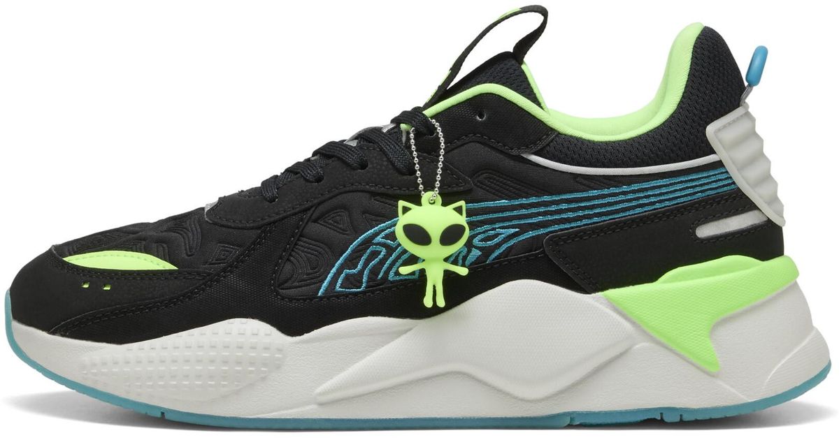 PUMA Rs-X Alien Sneakers in Green | Lyst