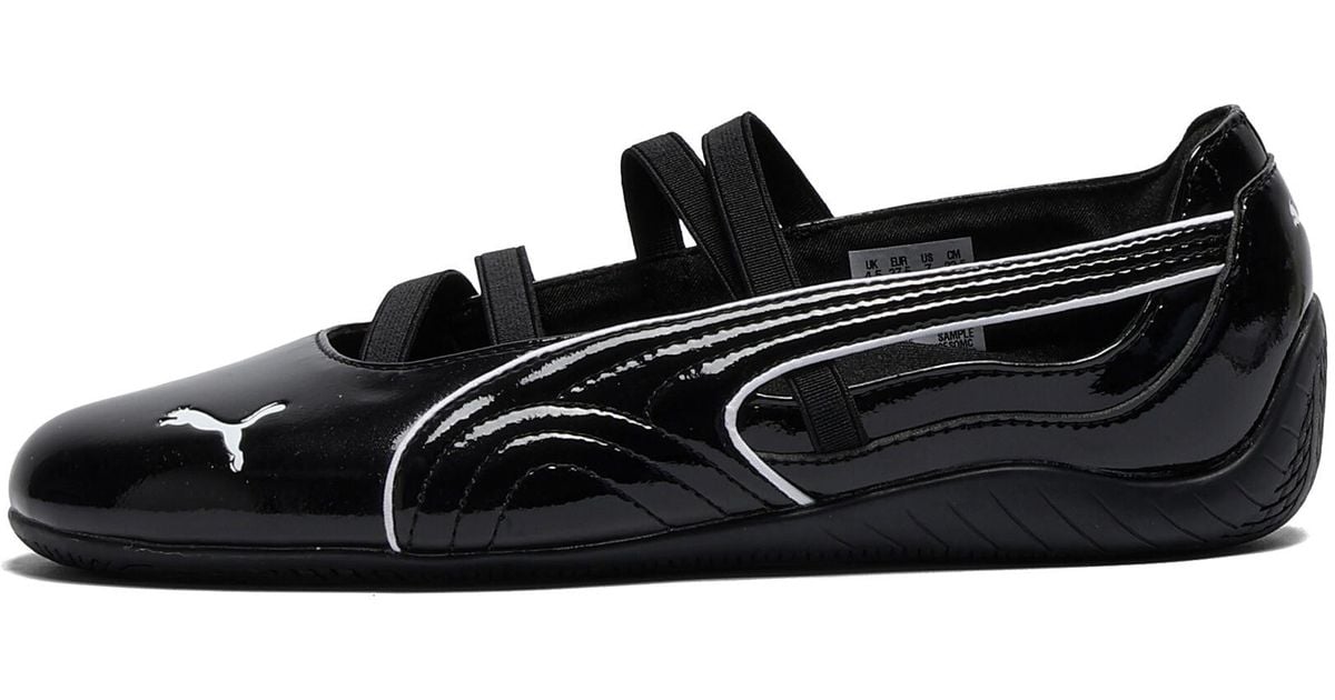 PUMA Speedcat Ballet Glossy Shoes in Black | Lyst