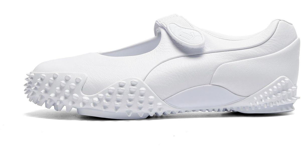 PUMA Mostro Fey Leather Sneakers in White | Lyst