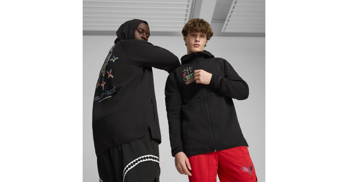 PUMA X Lamelo Ball 1Love Dime 'Basketball Jacket in Black for Men | Lyst