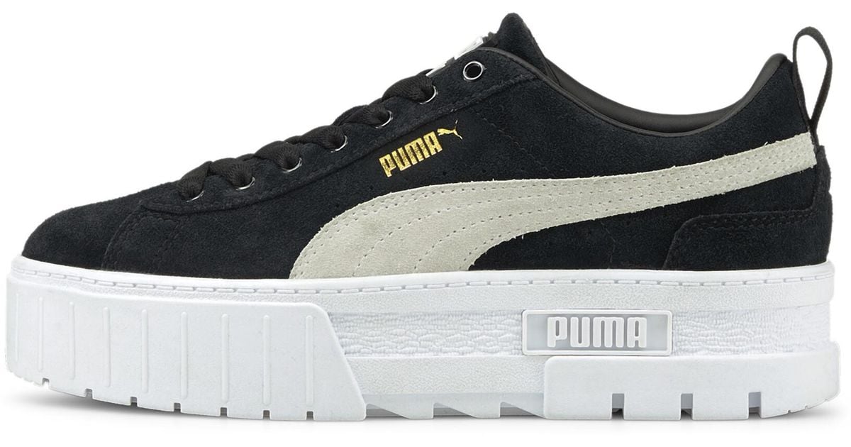 PUMA Mayze Classic Sneakers in Black | Lyst