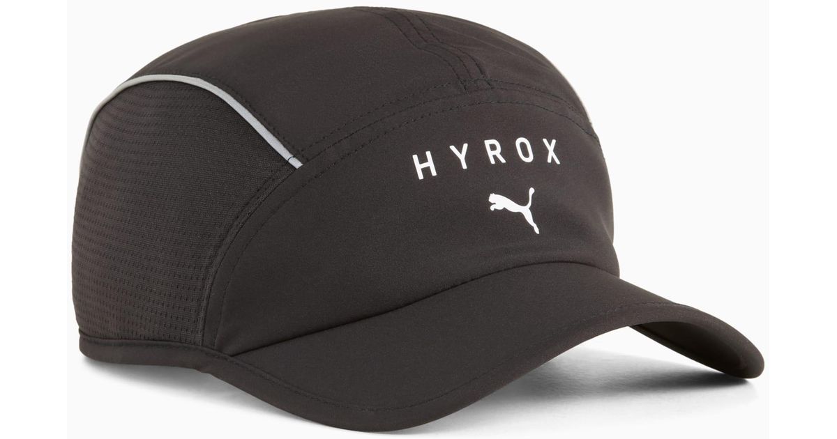 PUMA X Hyrox Short Visor 5-Panel Cap in Black | Lyst UK