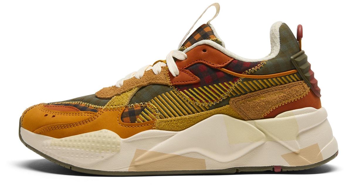 PUMA Rs-X Hyper Prep Fall Sneakers in Brown | Lyst