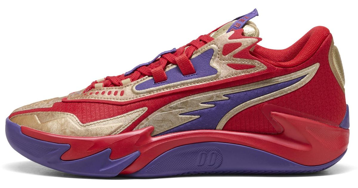 PUMA Scoot Zeros Ii D.D. Basketball Shoes in Red for Men | Lyst