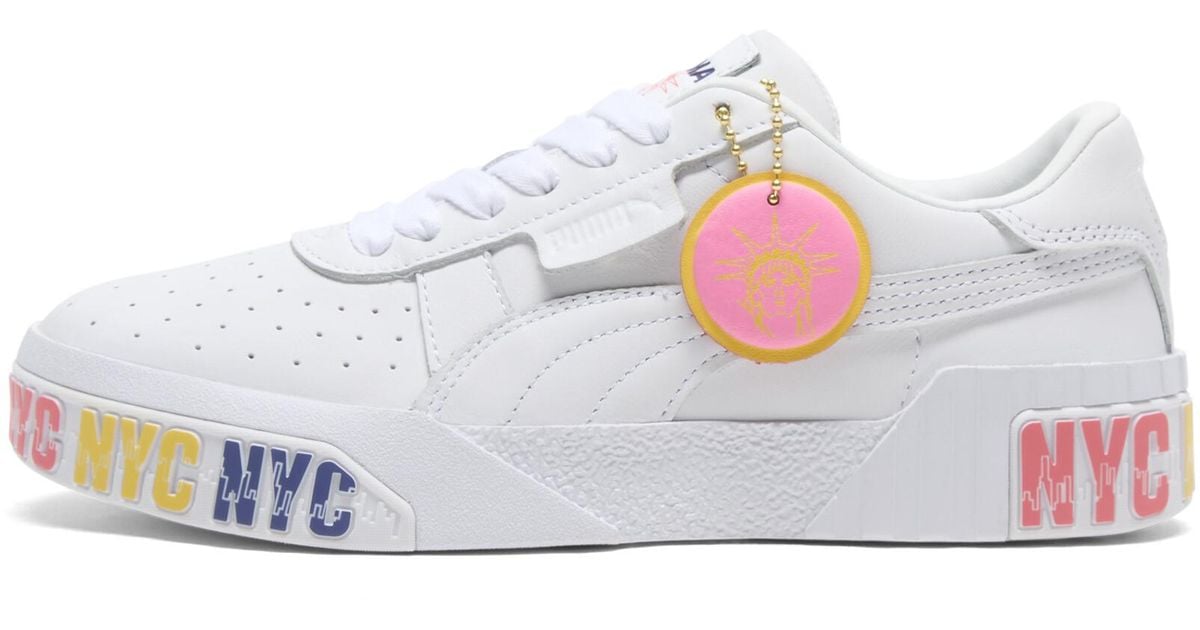 PUMA Cali B Nyc Flagship Shoes in White | Lyst