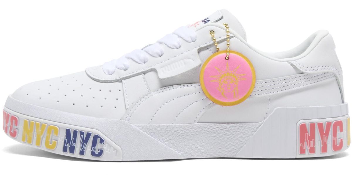 PUMA Cali B Nyc Flagship Sneakers in White | Lyst