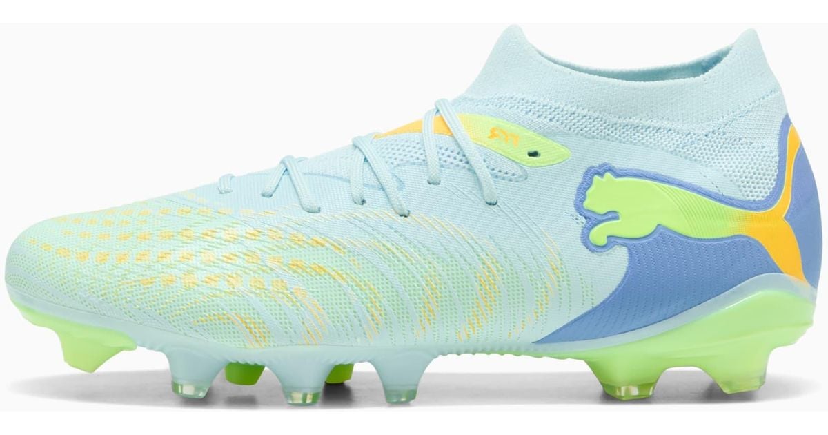 PUMA Future 9 Match Light Up Fg/Ag Football Boots Fizzy Light/Icy ...