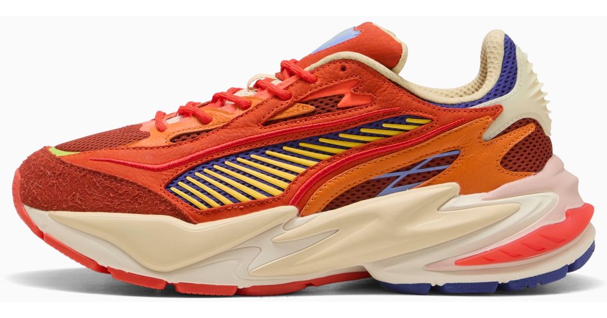 PUMA Rs Surge Sneakers Fierce/Glowing/Alpine Snow in Red | Lyst UK