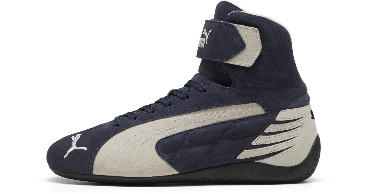 PUMA Speedcat Mid Sneakers in Blue | Lyst