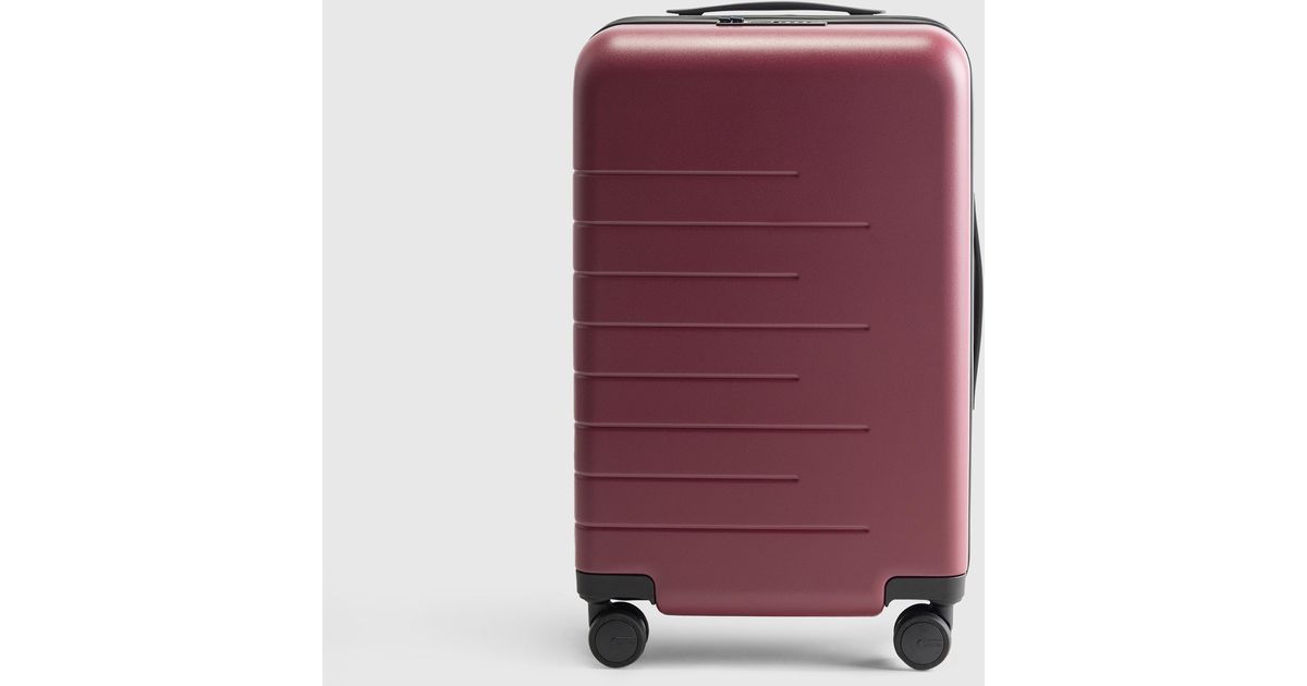 Quince Expandable Small Carry-On Suitcase, Polycarbonte in Purple | Lyst