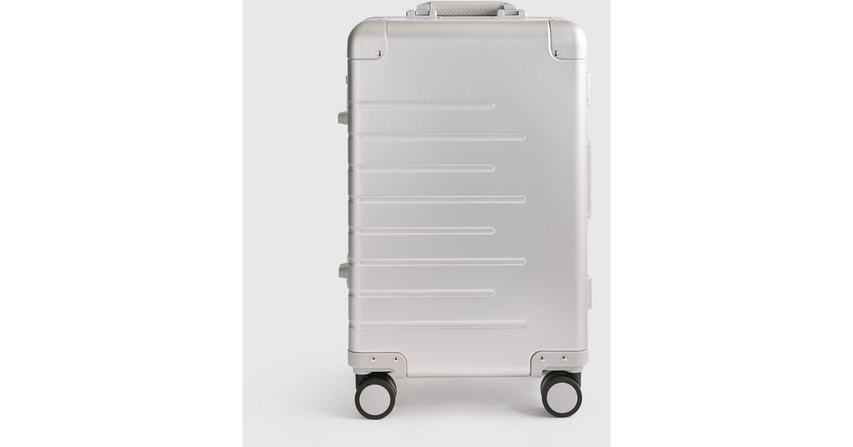 Quince Aluminum Carry-On Suitcase in Gray | Lyst