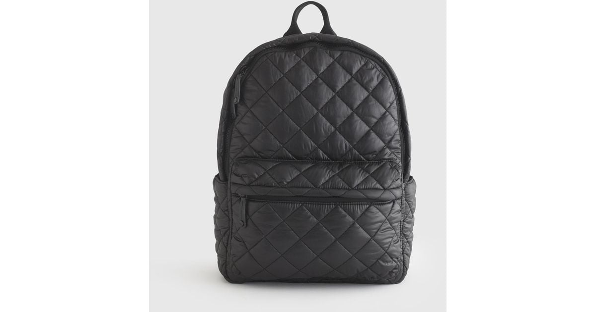 Quince Transit Quilted Commuter Backpack, Nylon in Gray | Lyst