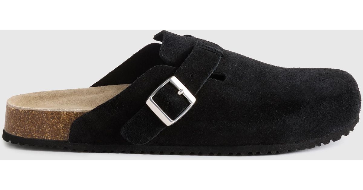 Quince Water Repellent Clog Mule, Leather in Black for Men | Lyst