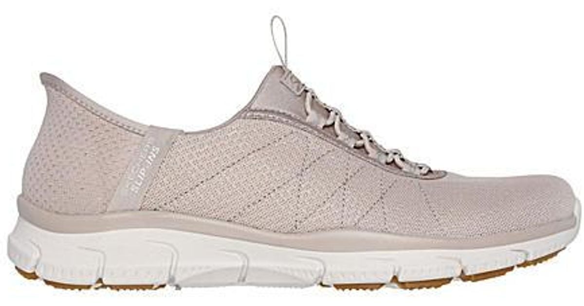 Skechers Slip-Ins Brilliance Night Shift Sneaker in Gray | Lyst