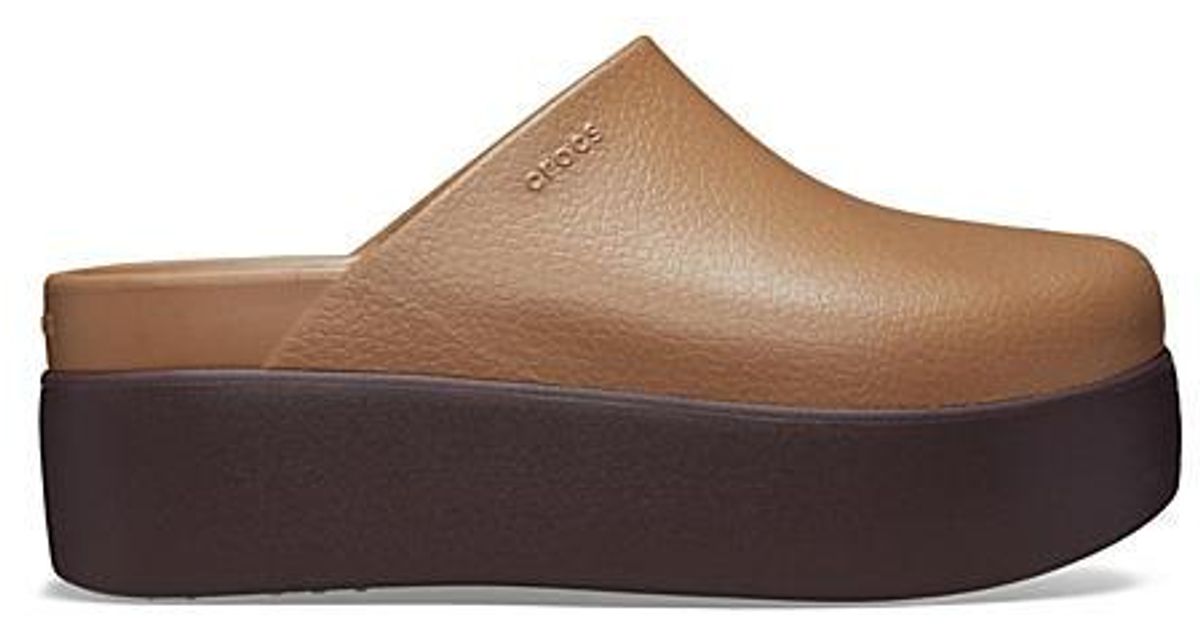 Crocs™ Dylan Platform Clog in Brown | Lyst