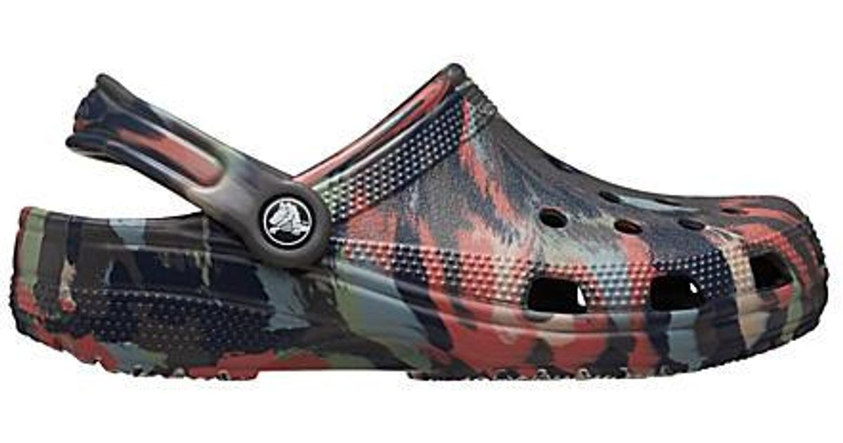 Crocs™ Classic Marble Clog in Blue | Lyst