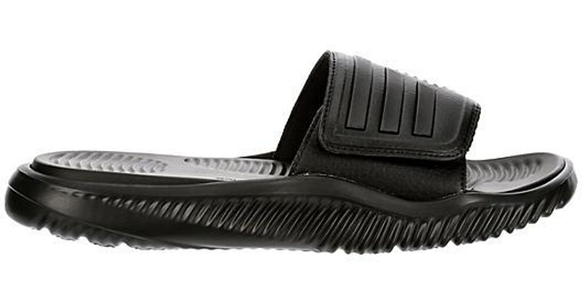 adidas Alphabounce 2.0 Slide Sandal in Black for Men | Lyst